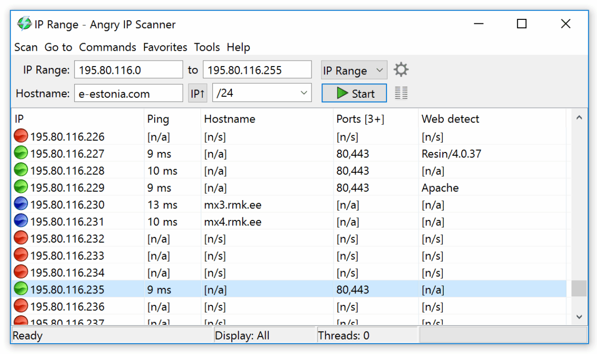 Angry IP: Herramienta que "detecta" todas las Máquinas en la Red » Blog