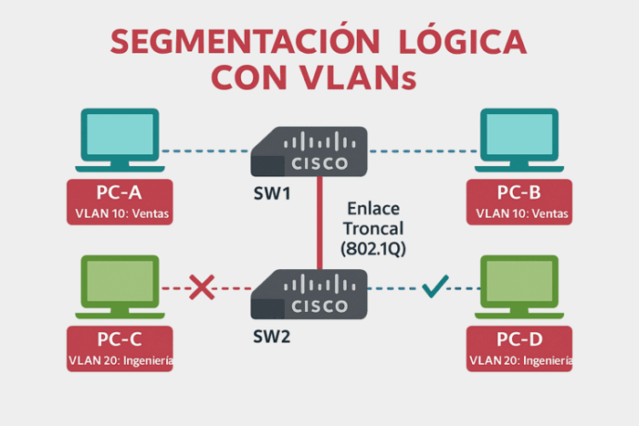 Guía de Monitorización de VLANs para Redes Empresariales » CCNA desde Cero